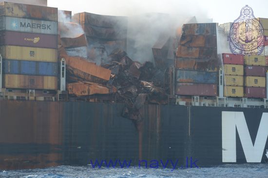 Firefighting Efforts Continue on MSC Daniela